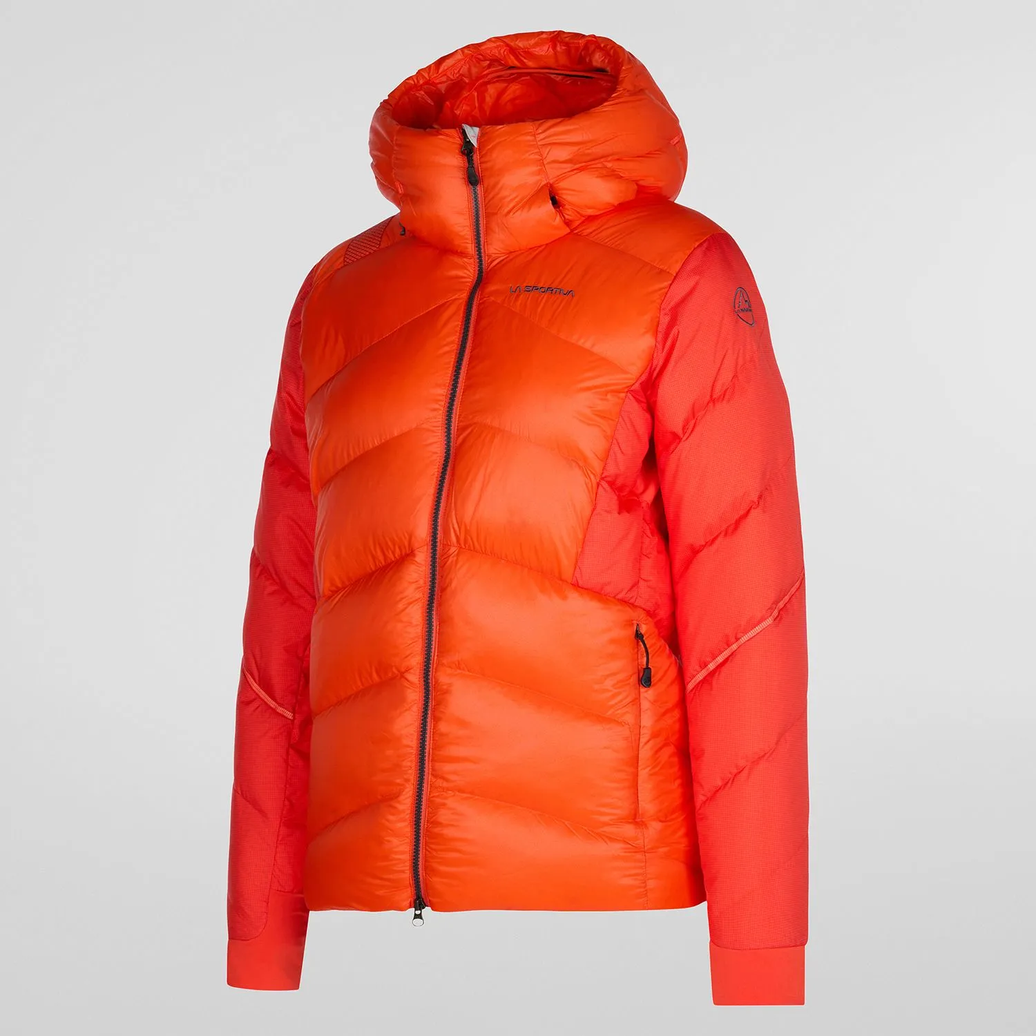 Supercouloir 1000 Down Jkt W - Cherry Tomato/Carbon - La Sportiva® UK ...